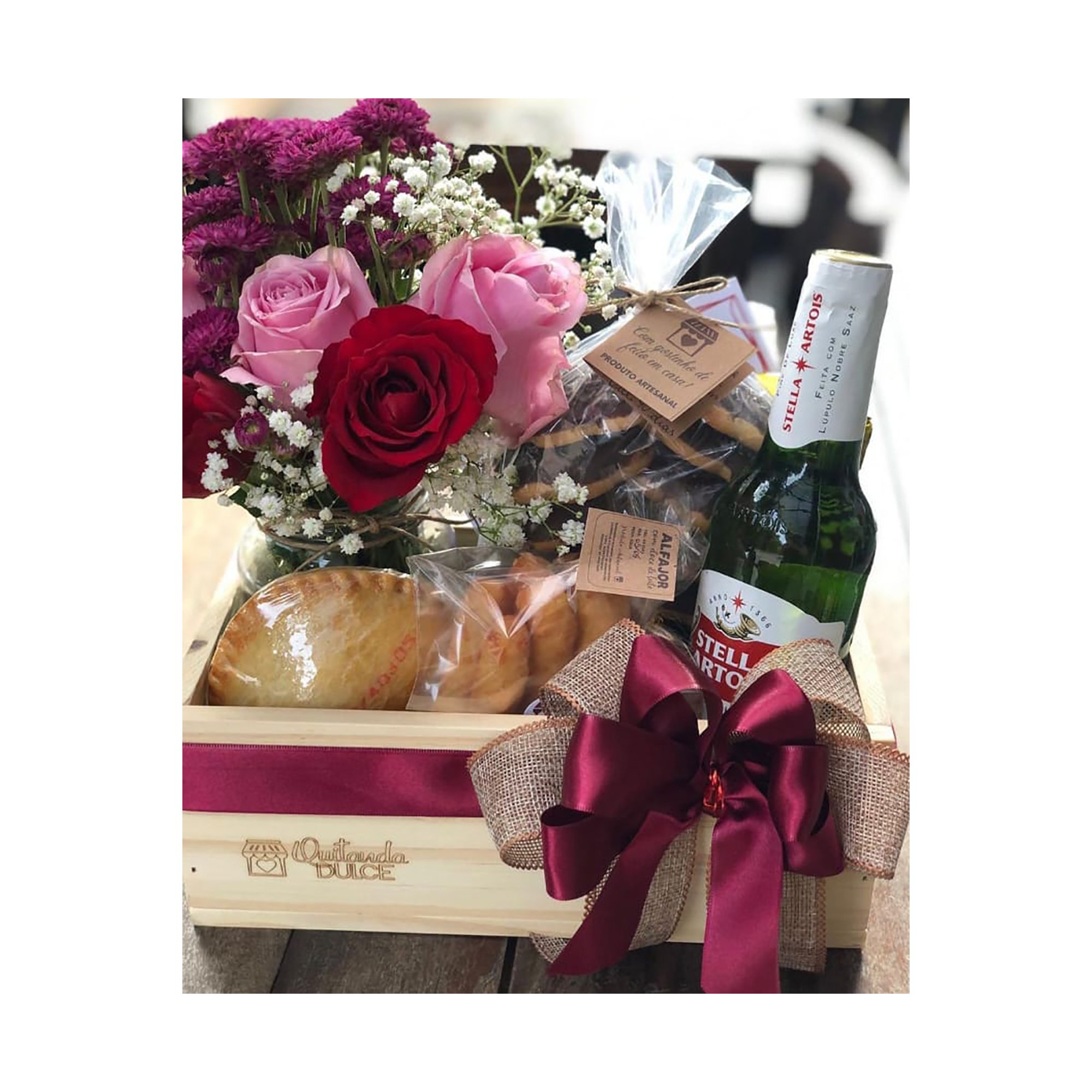 Box Surpresa altura 9cm (interno 8cm) em Madeira de de Reflorestamento ...